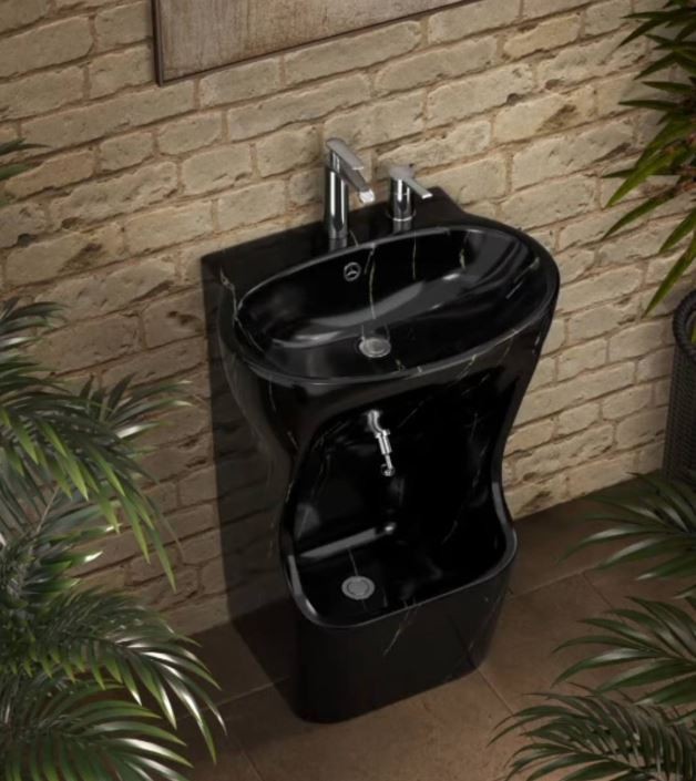 Ozu Basin Black Marble price